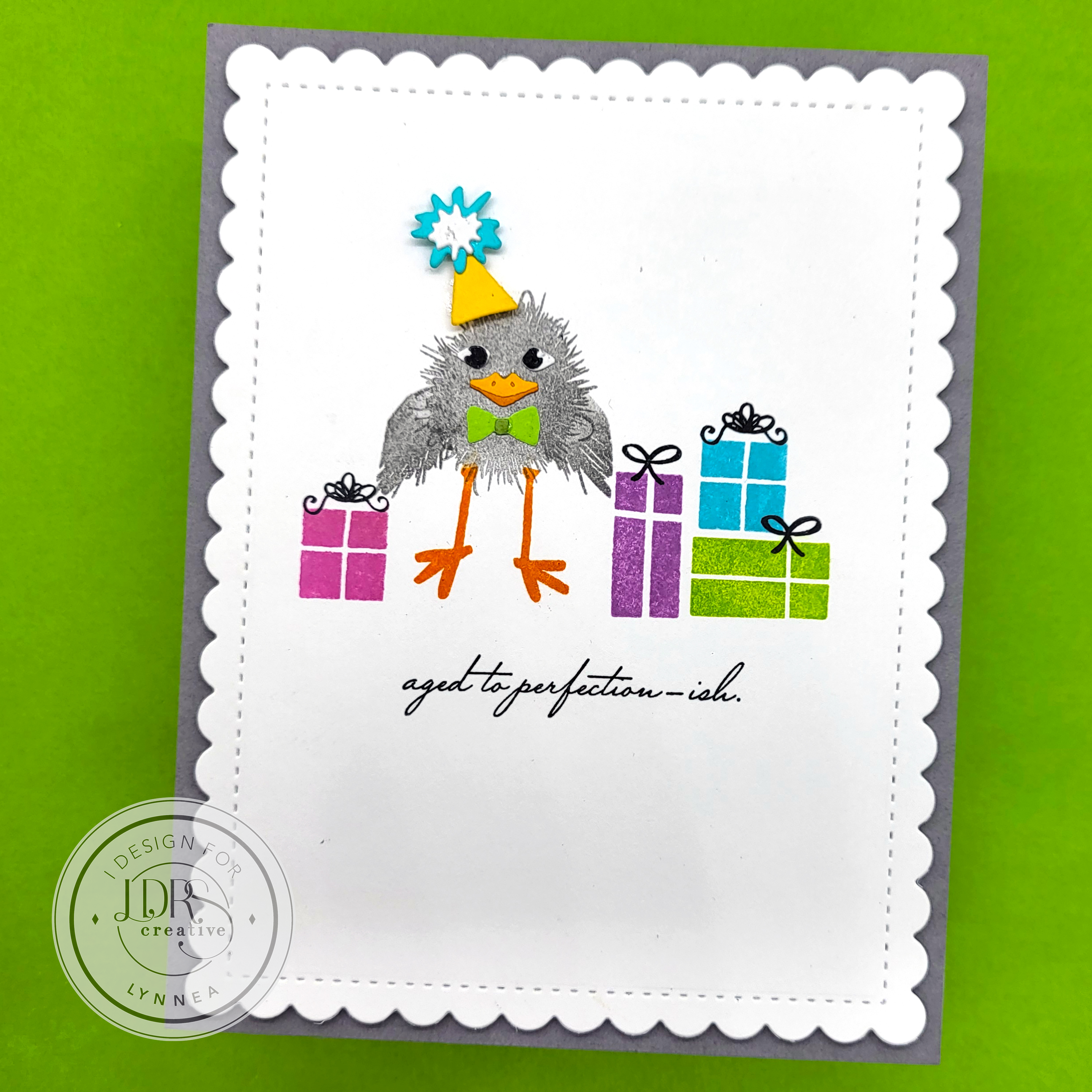 Fast and Fun Fuzzy Wuzzies Birthday Card – LDRS Creative