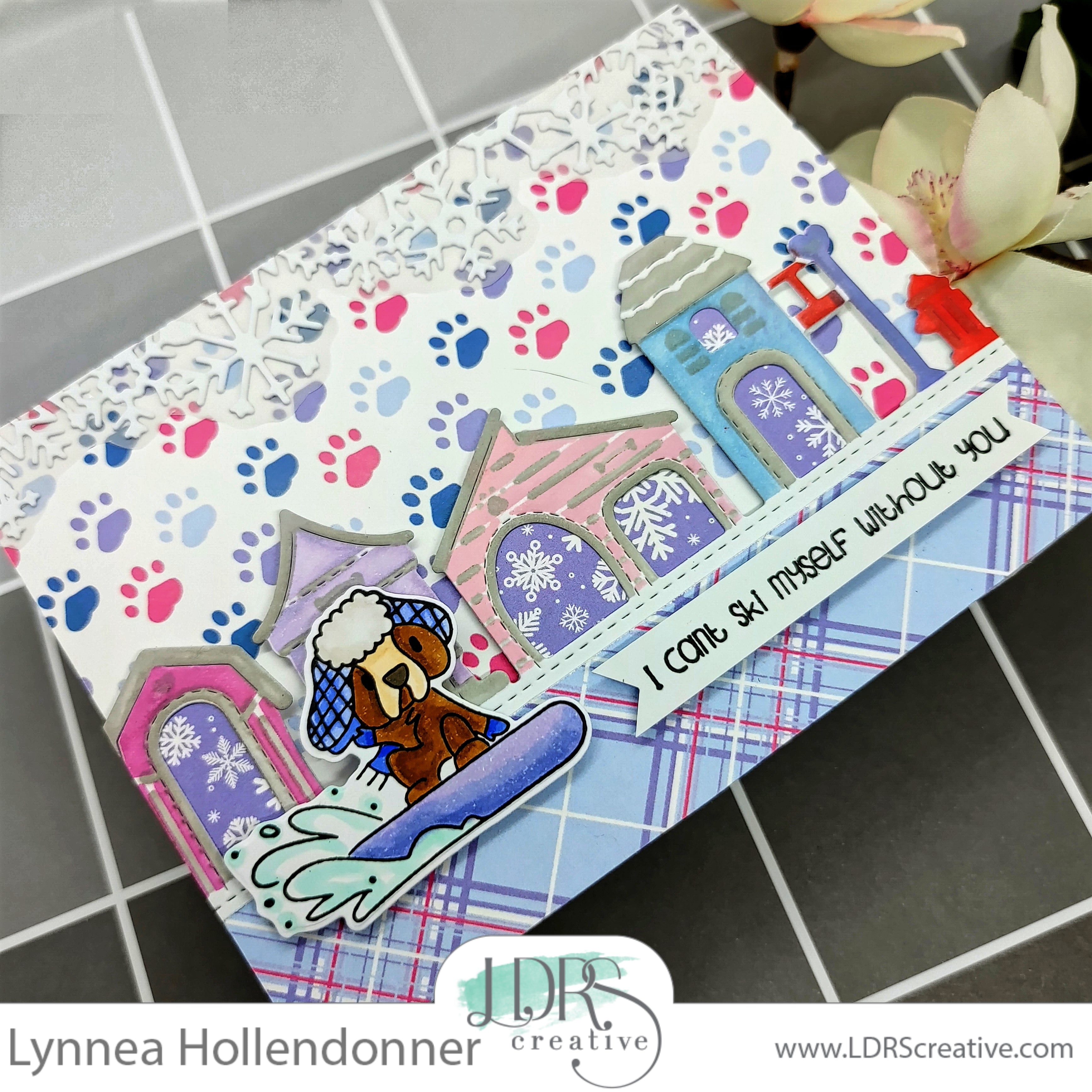 Alaskan Adventures Craft Kit - In the Doghouse Stencils and Border Die ...