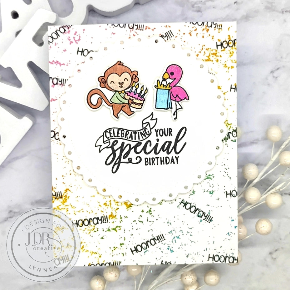 Colorful Birthday Bash Card – LDRS Creative