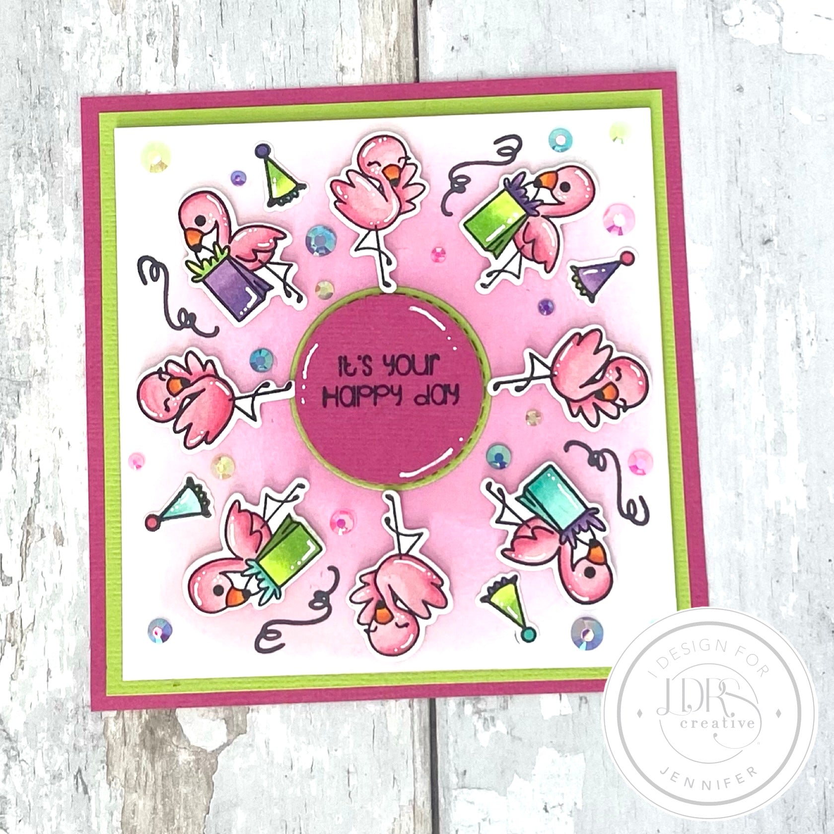 Beautiful Bright and Bold Flamingos – LDRS Creative