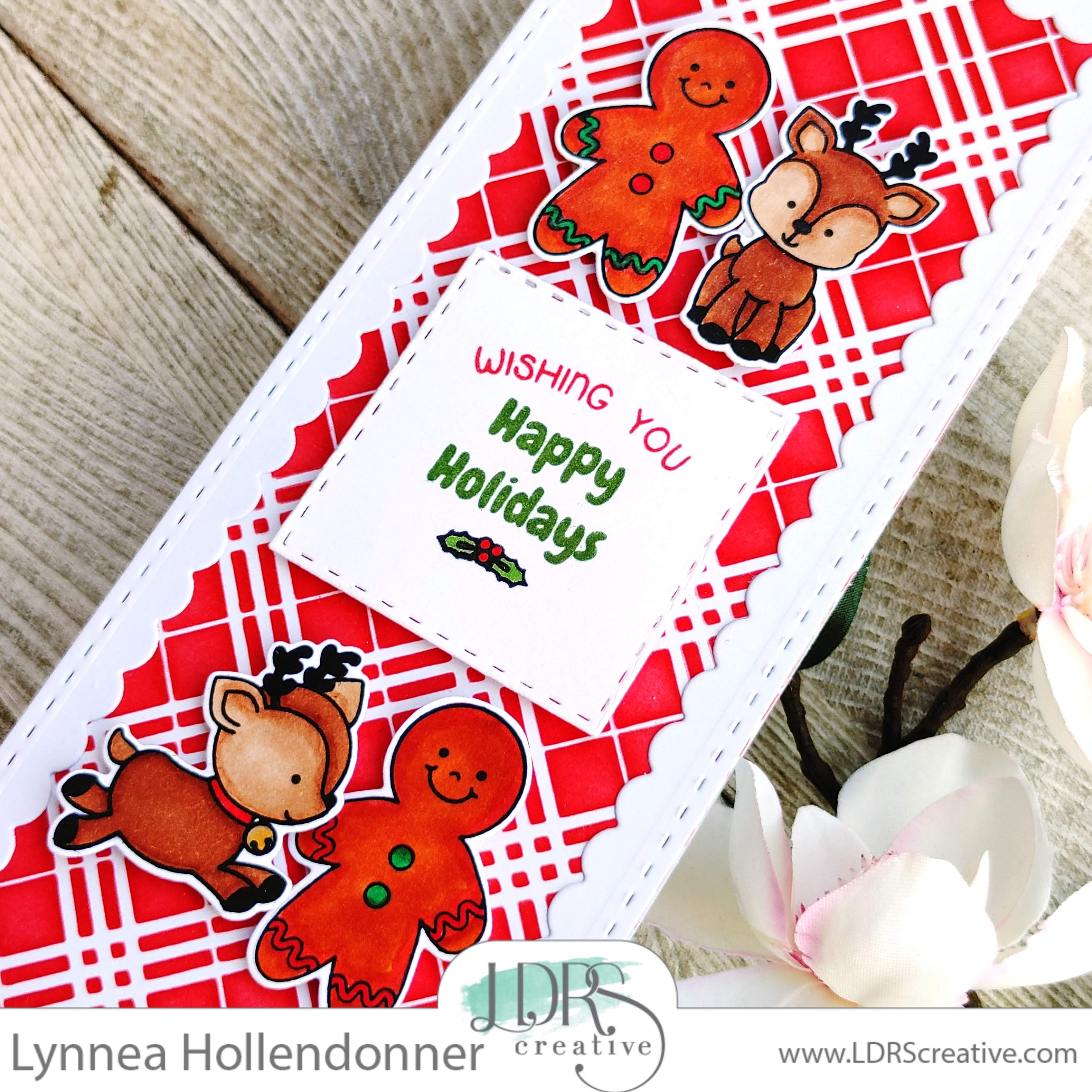 Candy Cane Lane Slimline Card – LDRS Creative