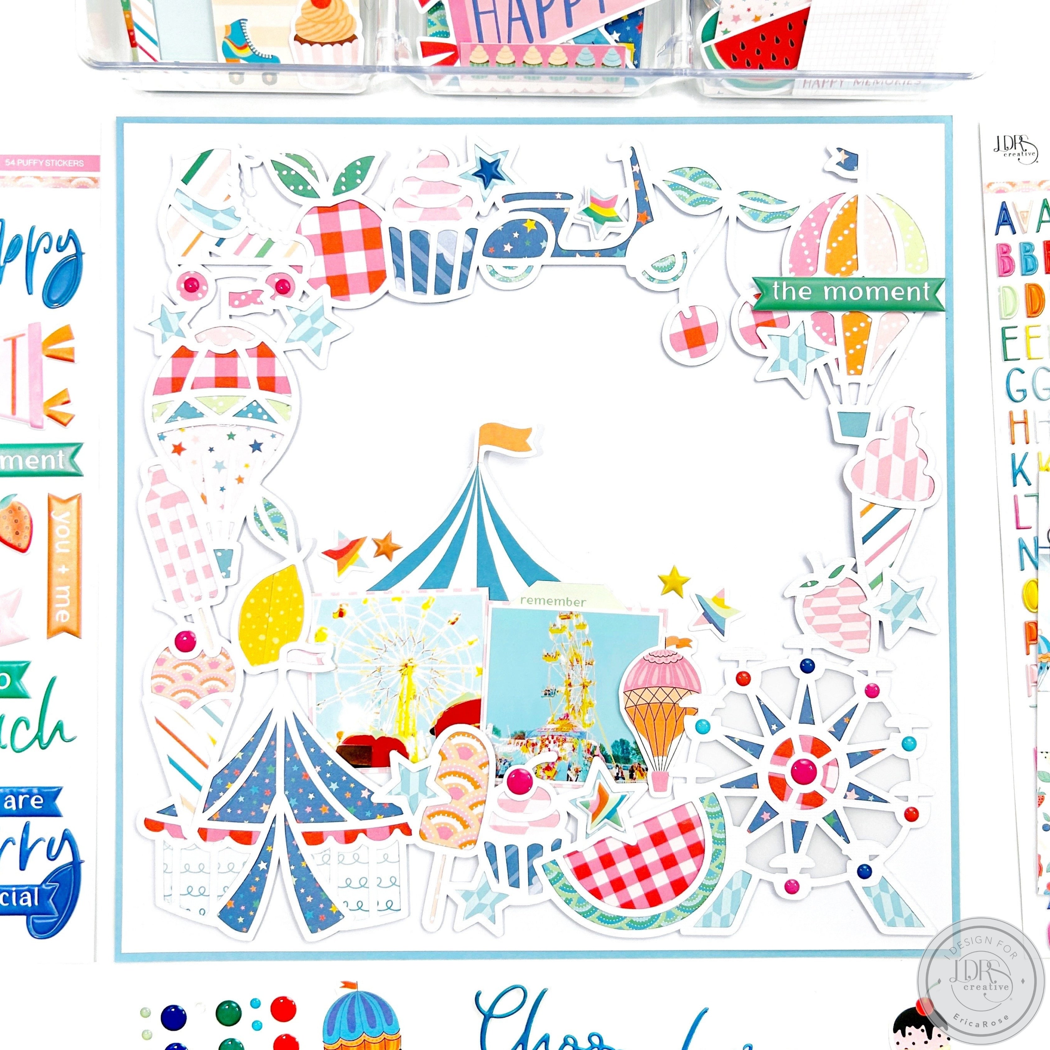 Favorite Things Scrapbook Layout | Erica Thompson – LDRS Creative