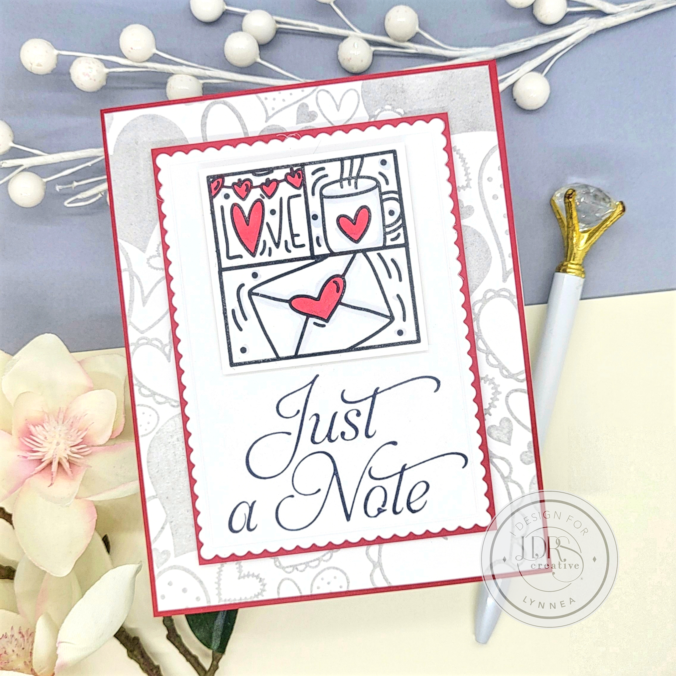 Valentine's Day Hearts Puzzle Card – LDRS Creative
