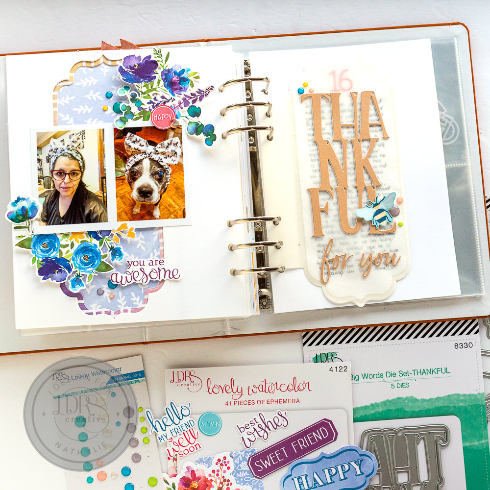Thankful For You 6x8 Album layout | Nathalie DeSousa – LDRS Creative