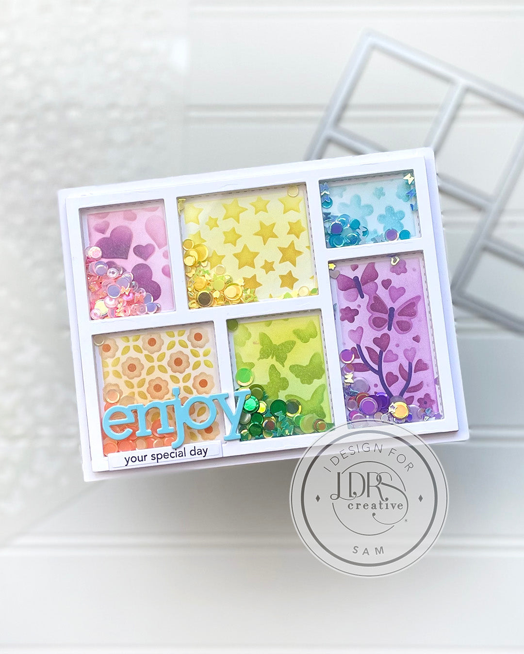 Shaker Card Made Easy with Frame Dies – LDRS Creative