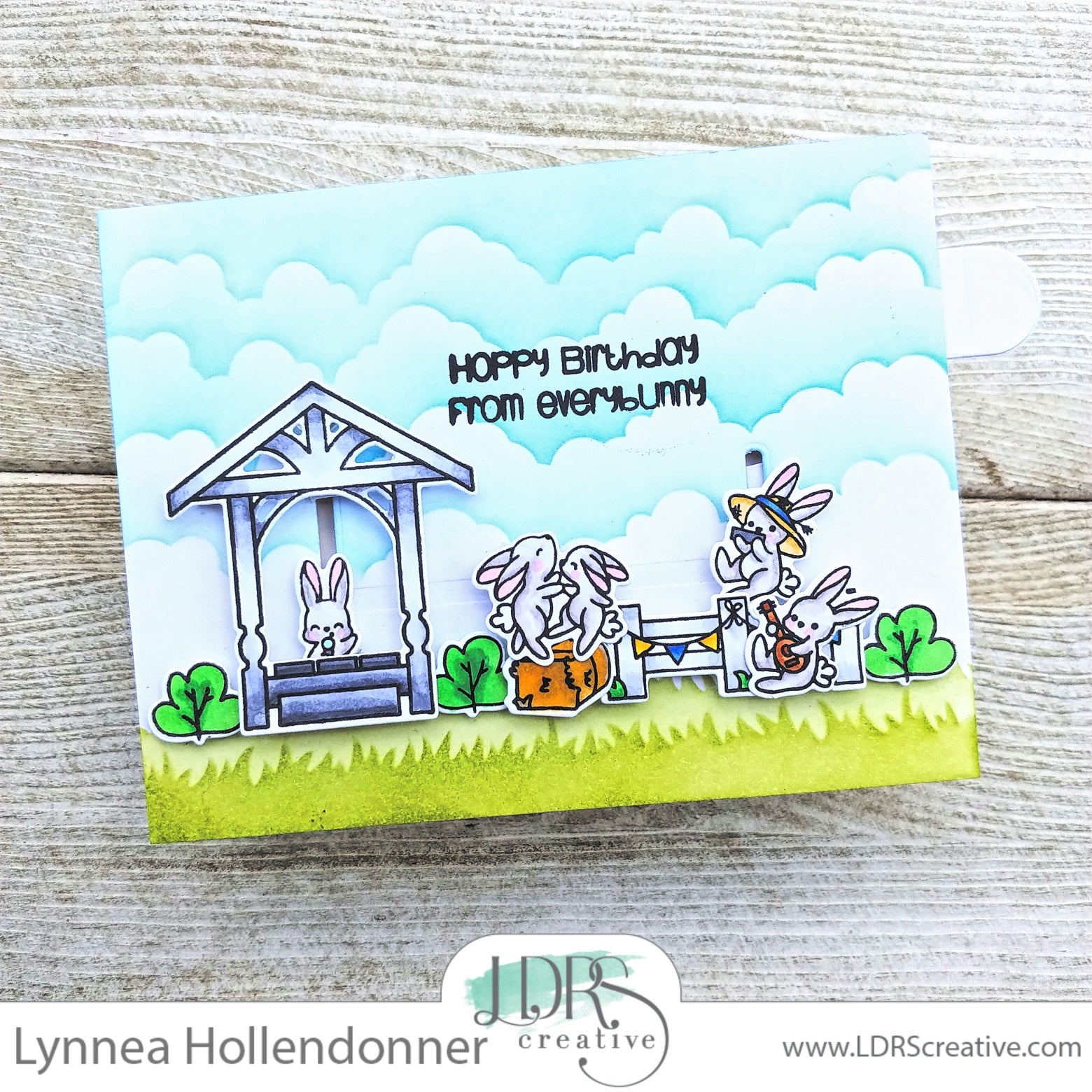 Bunny Band Pals Seesaw Slider Card – LDRS Creative