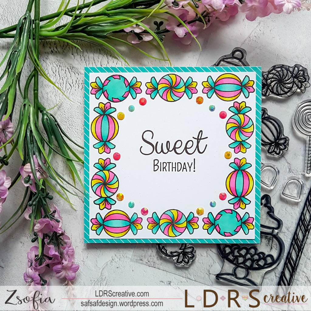 Sweet square card – LDRS Creative