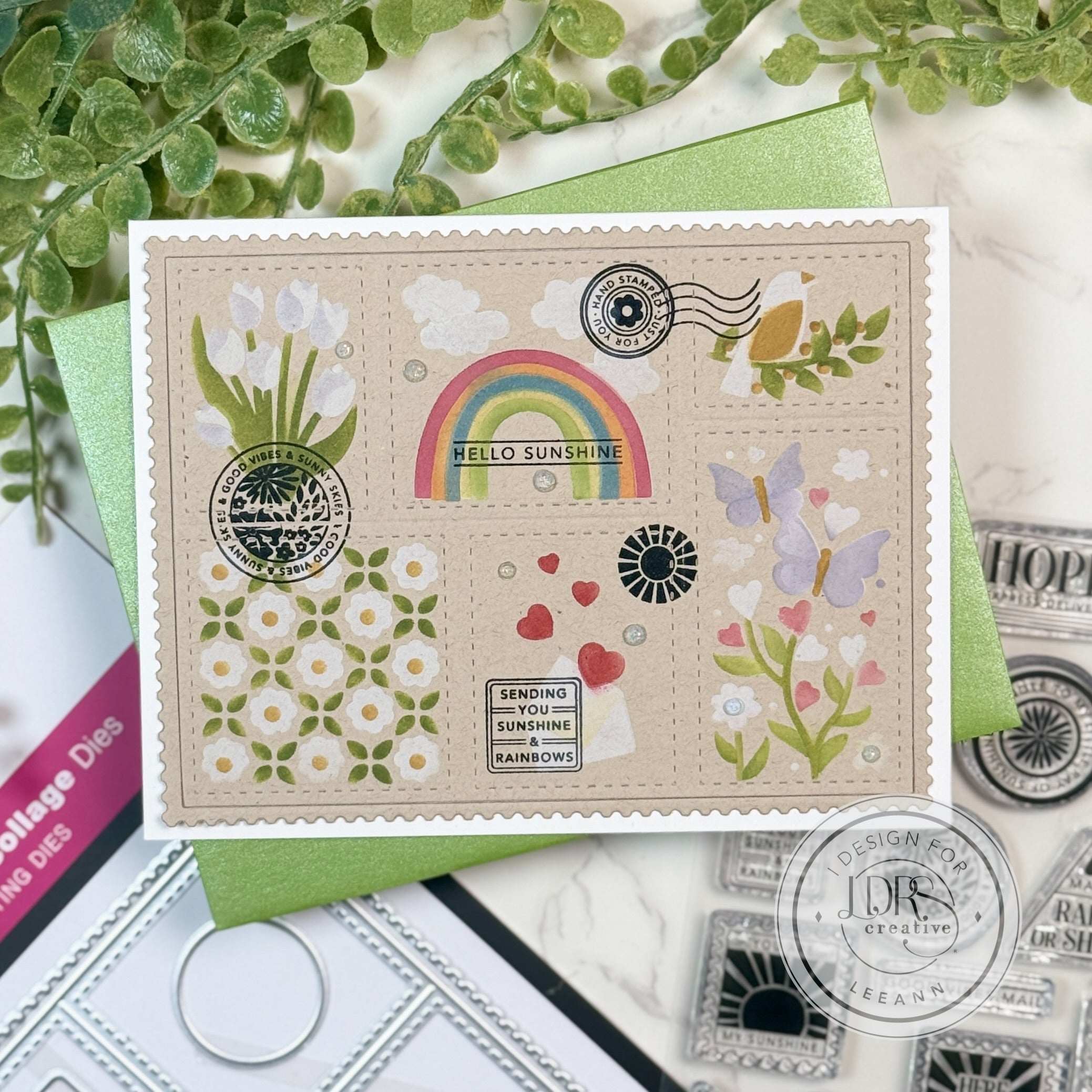 Postage Collage Addiction – LDRS Creative