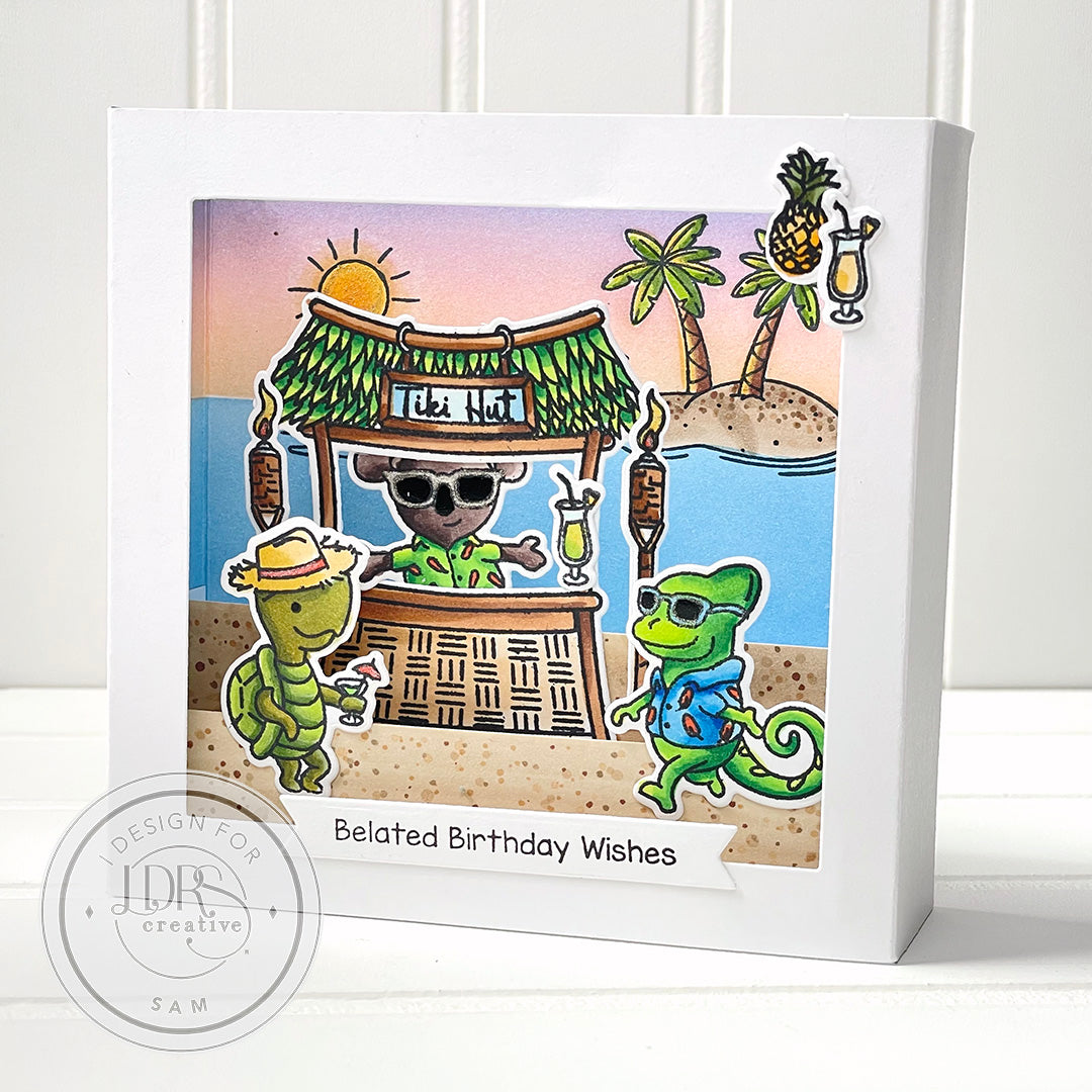 Tropical Shadow Box – LDRS Creative