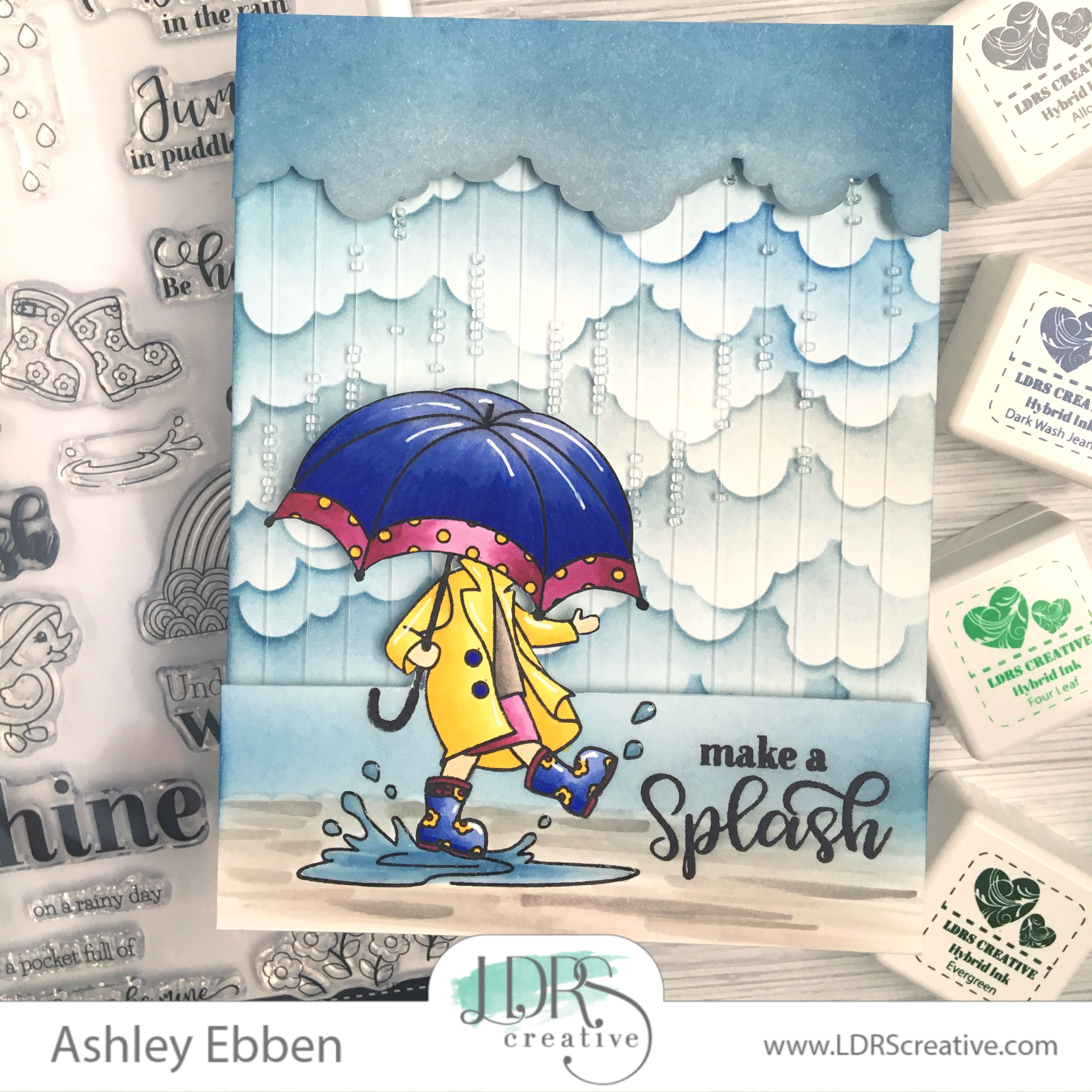 Make A Splash - Shaker card tutorial – LDRS Creative