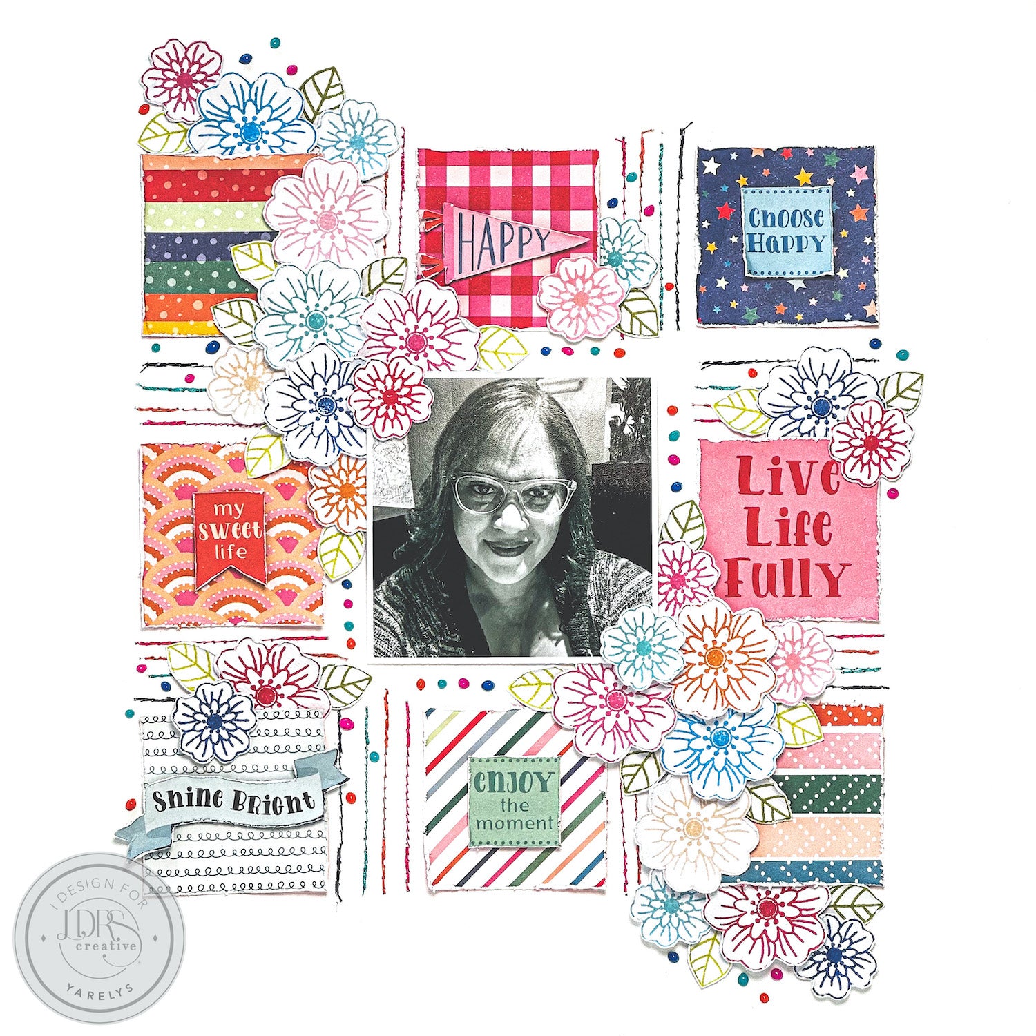 Live Life Fully Layout | Yarelys Rodriguez – LDRS Creative