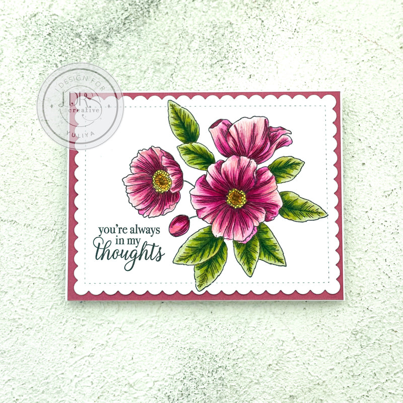 Floral card – LDRS Creative
