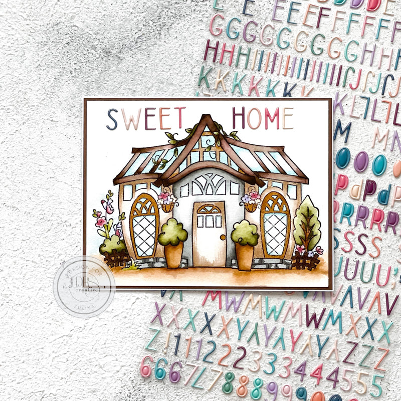 Home Sweet Home card – LDRS Creative