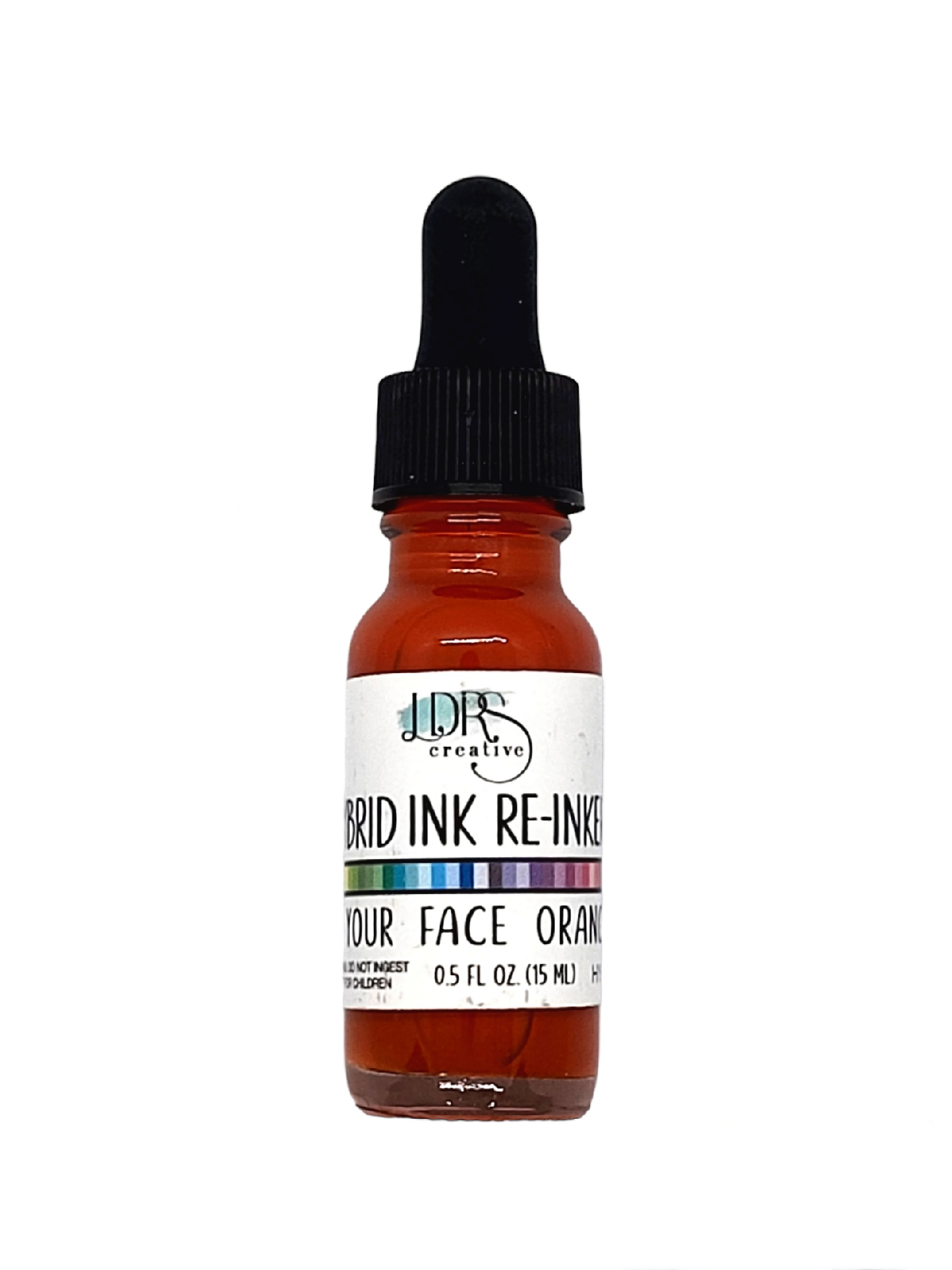 In Your Face Orange Hybrid Ink Re-Inker – LDRS Creative