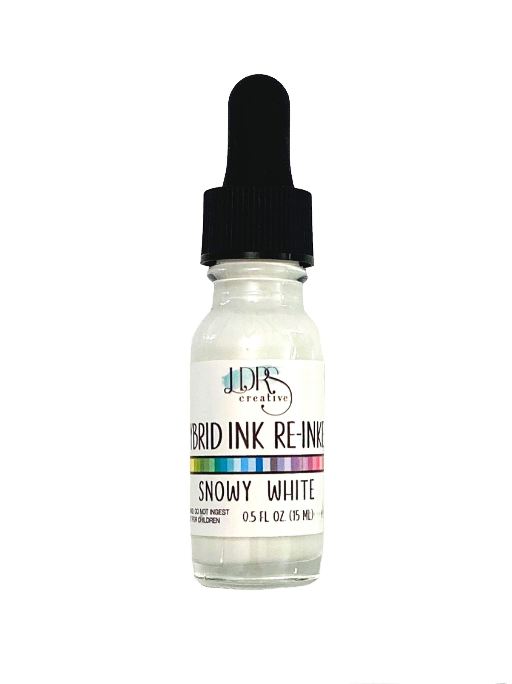 Snowy White Hybrid Ink Re-Inker – LDRS Creative
