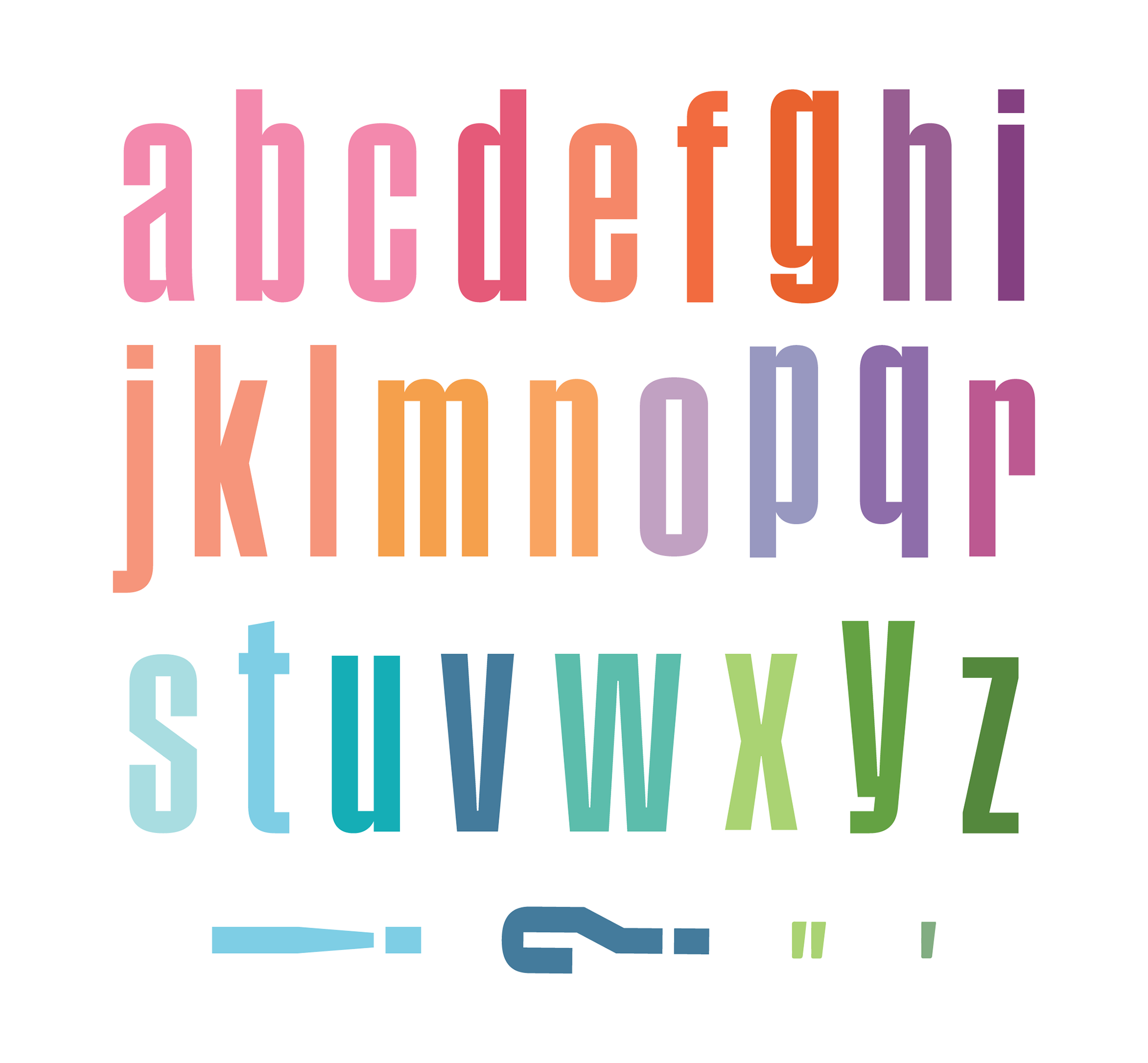 Jordan Alphas Lower 6x6 Stamps – LDRS Creative