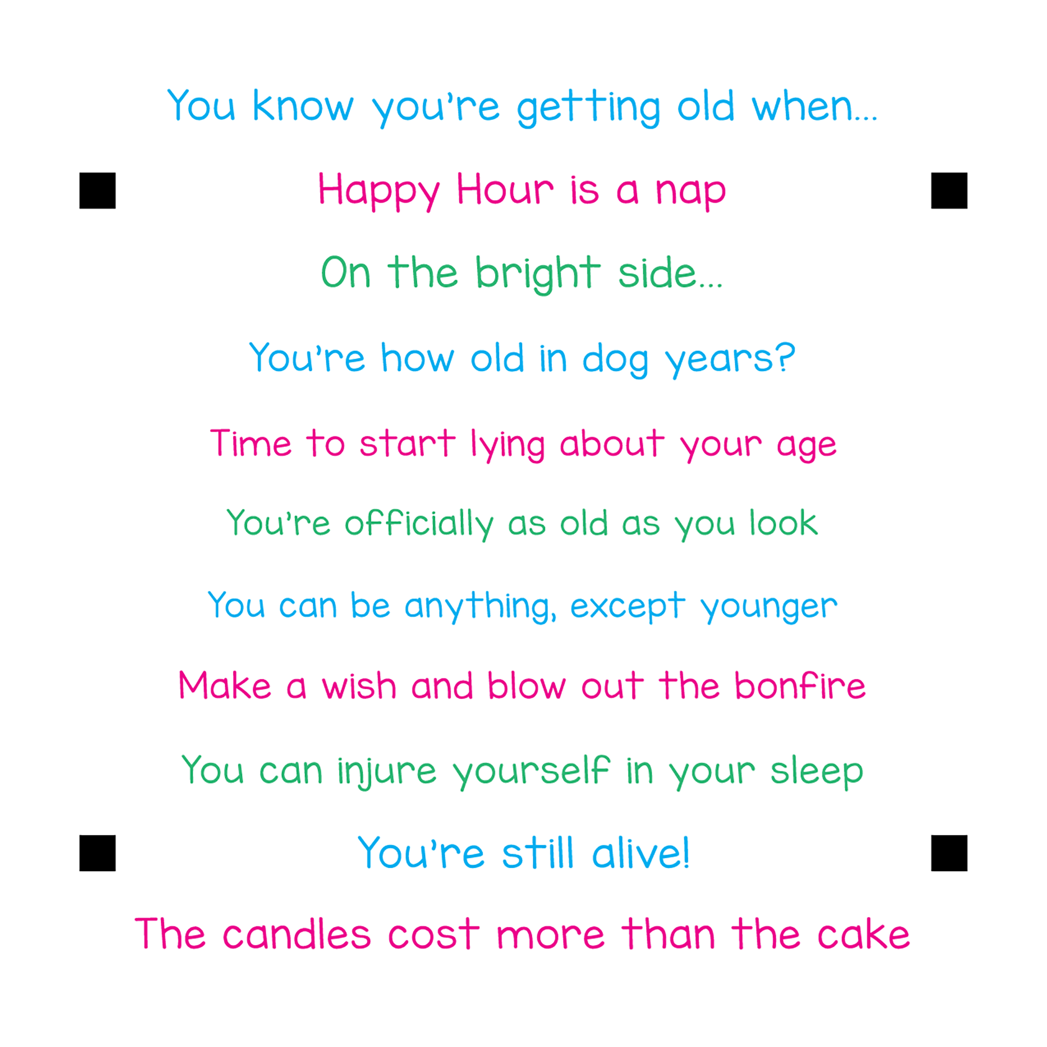Snarky Birthday Stack Stamp – LDRS Creative