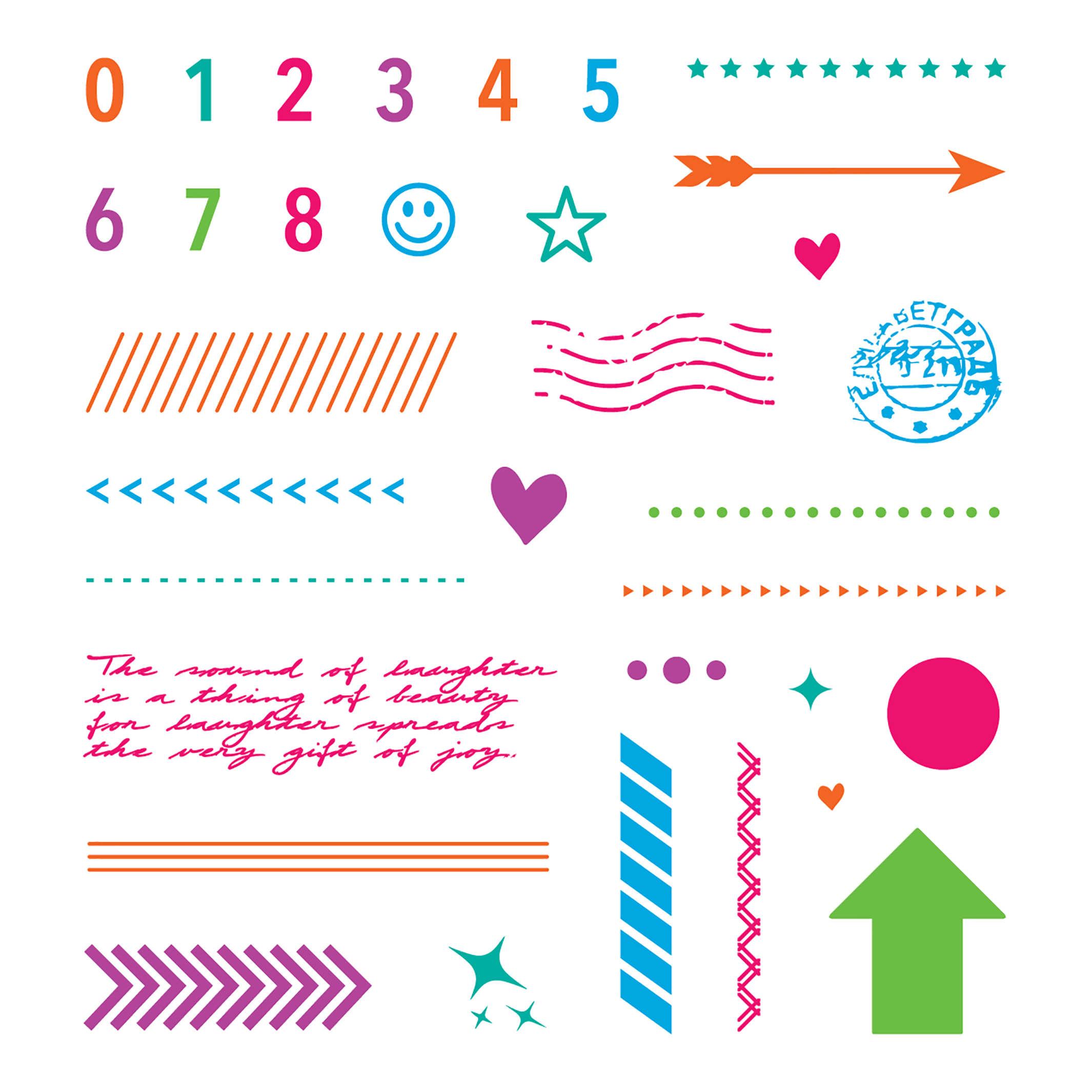 Tracks and Treads 4x4 Stamp – LDRS Creative