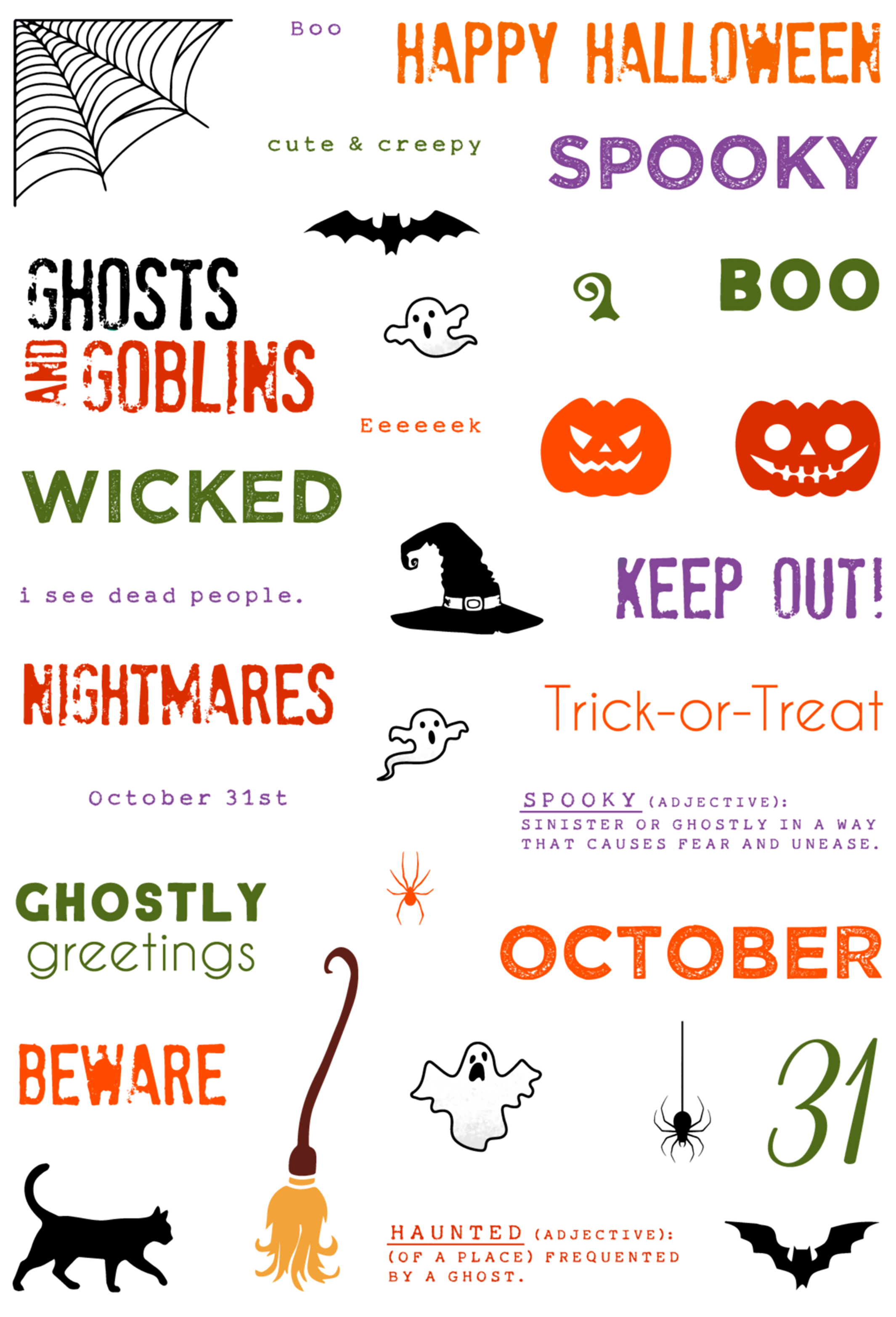 Wicked Collage 4x6 Stamps – LDRS Creative