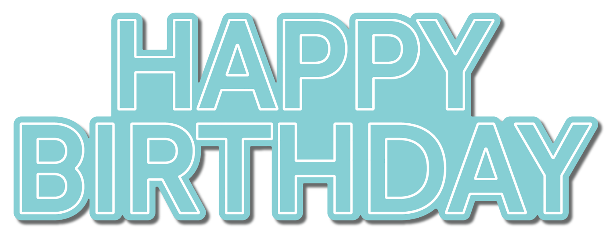 Happy Birthday Word Die – LDRS Creative