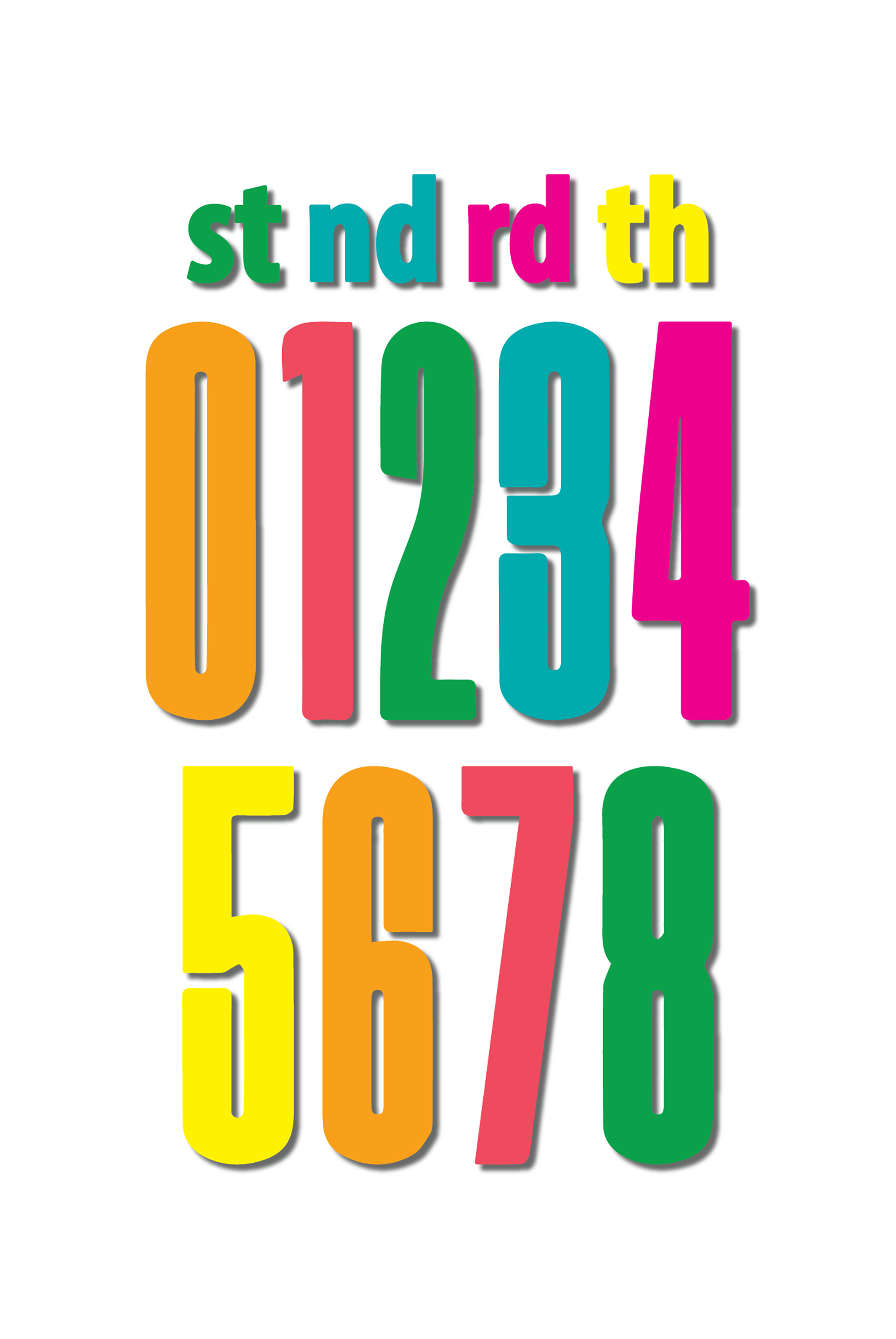 Jordan Numbers Jumbo Dies – LDRS Creative