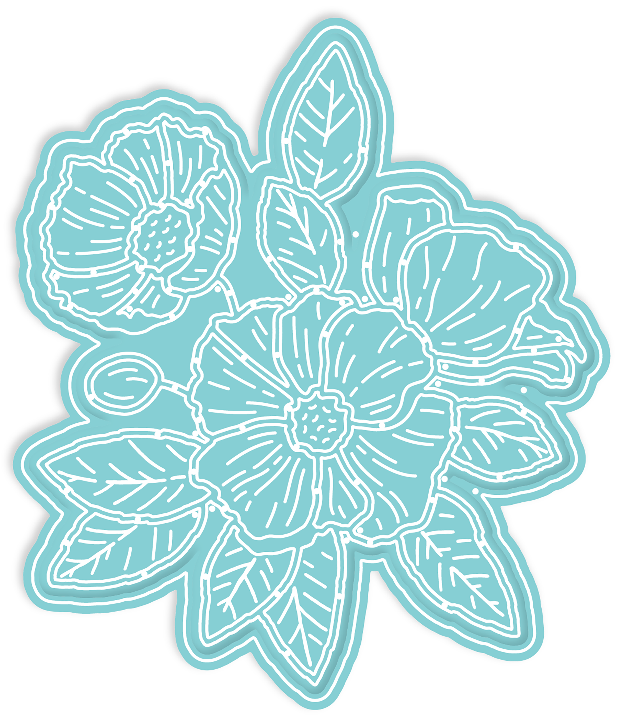 Poppy Posy Impression Dies – LDRS Creative