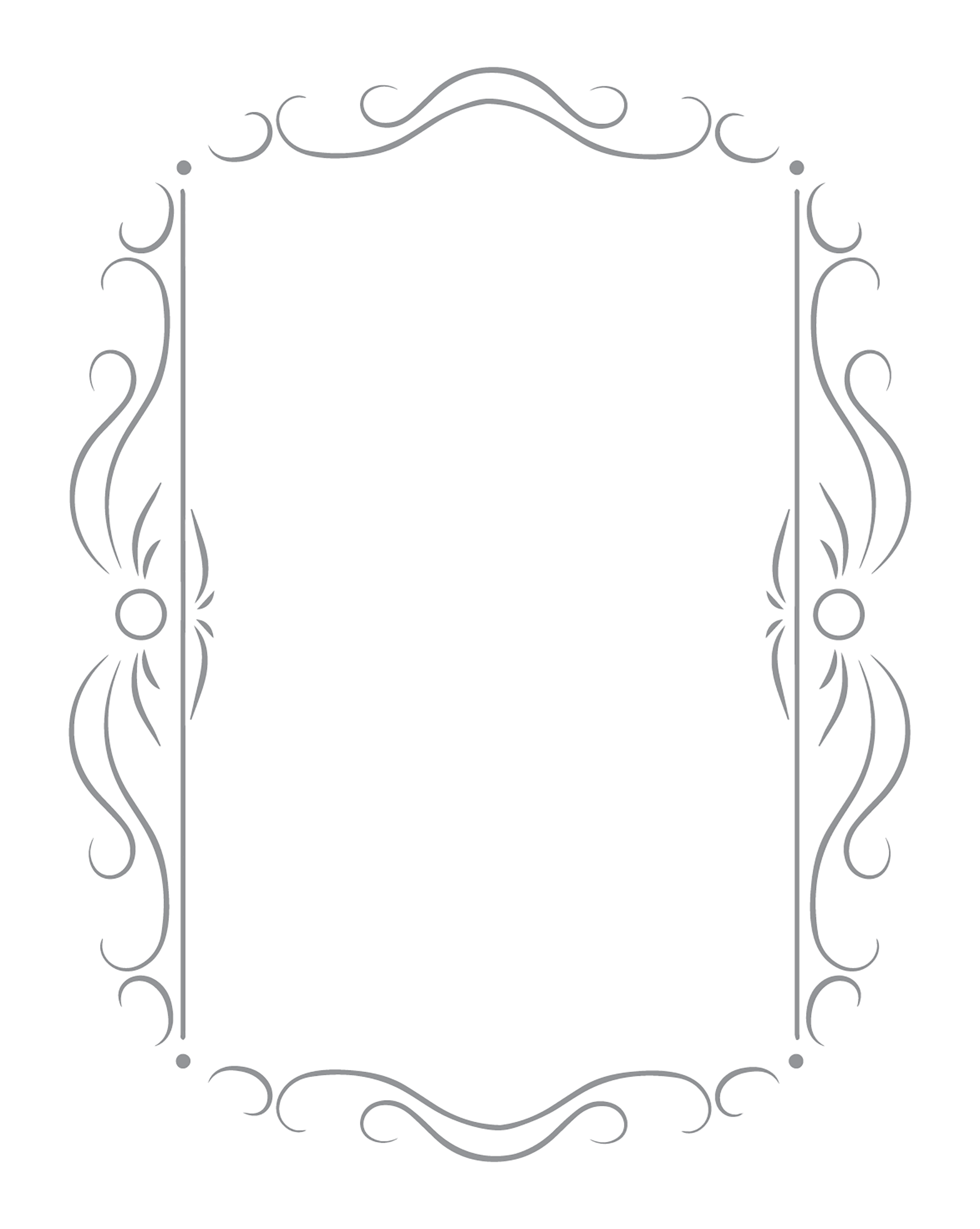 Elegant Rectangle Frame Impress-ion Press + Foil Plate – LDRS Creative