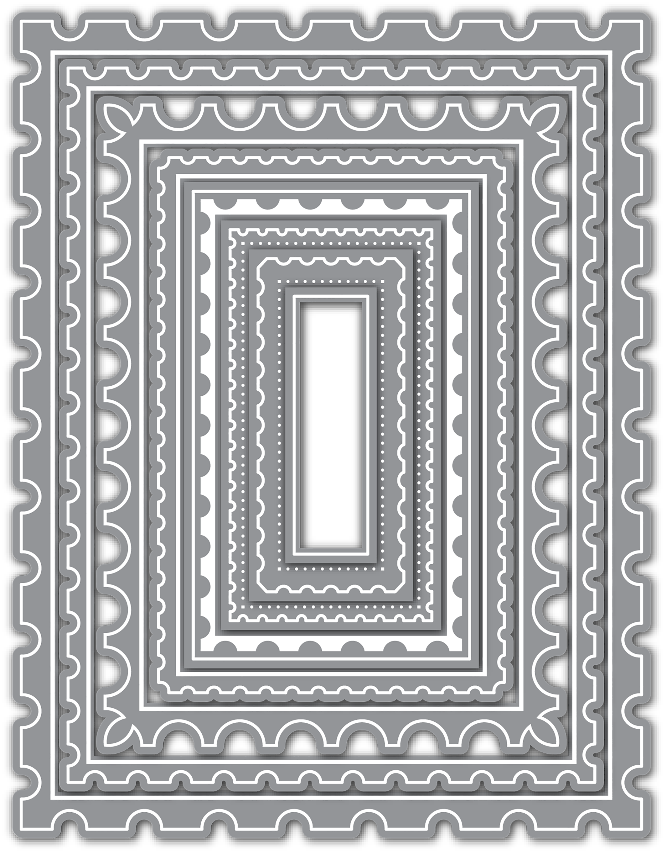 Mixed Postage Rectangle Dies – LDRS Creative