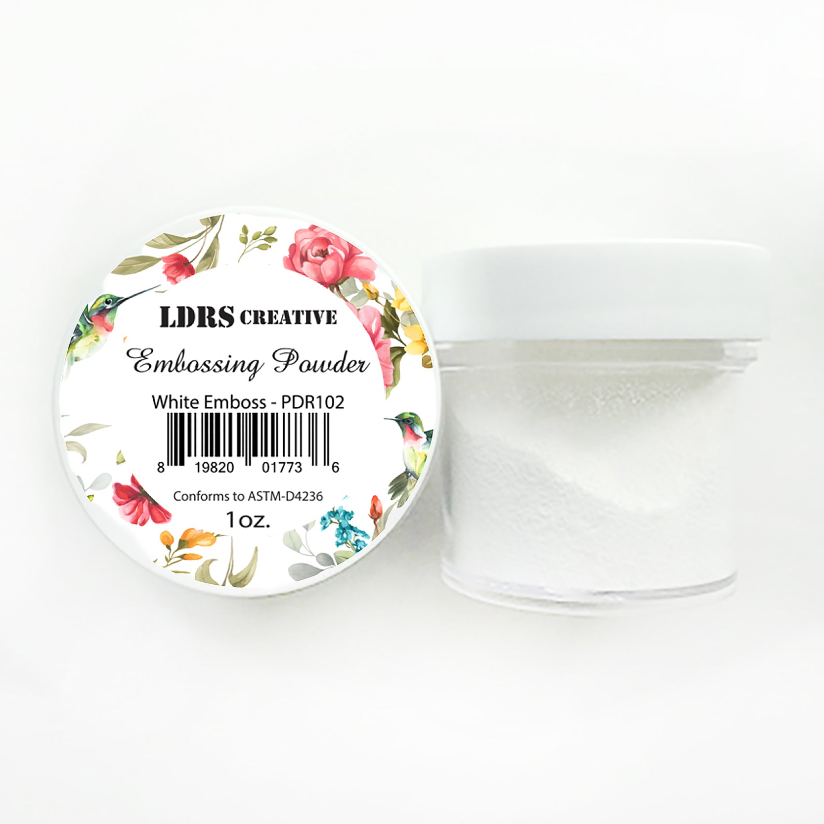 White Embossing Powder – LDRS Creative