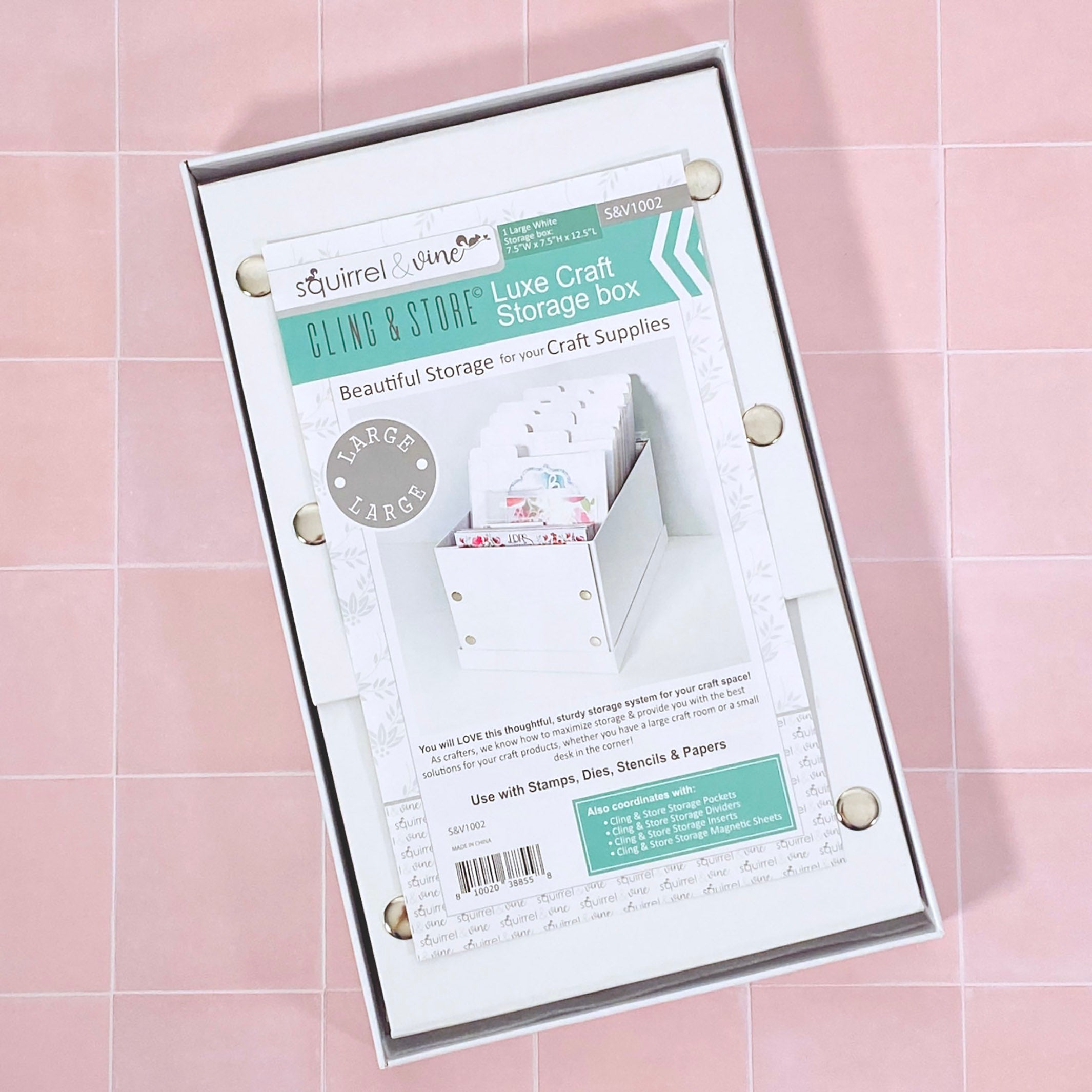 Cling & Store Large Storage Box – LDRS Creative