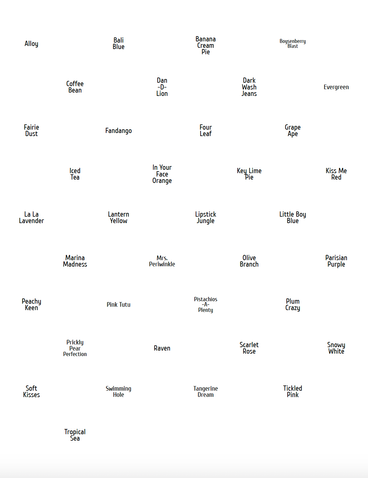 Dip-N-Dab Ink Pouncer - Printable Hybrid Ink Names – LDRS Creative