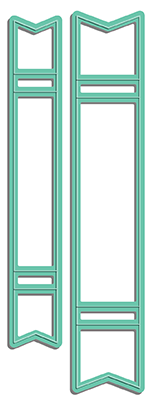 Folded Ribbon Banner Die Set – LDRS Creative